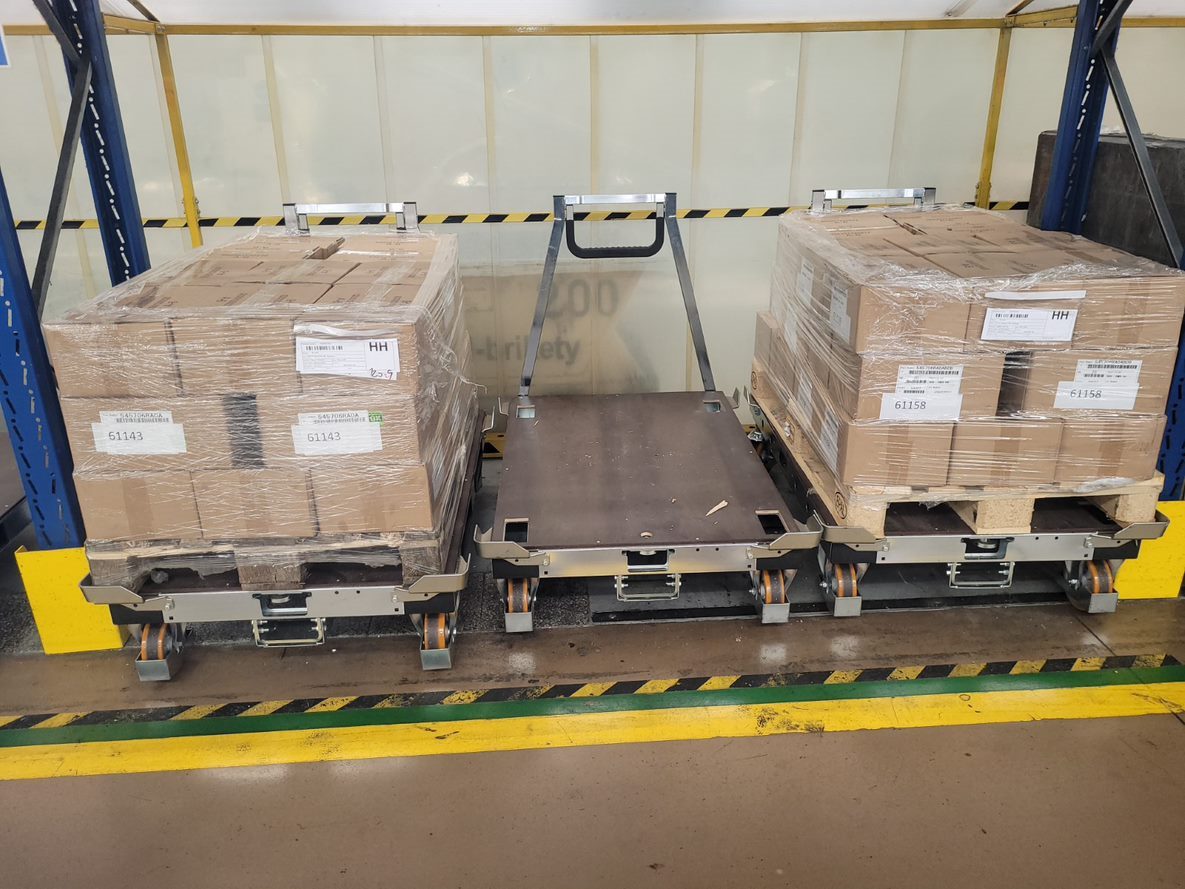 THK uses K.Hartwall Lean Dollies & Adaptor Pallets to further improve ...